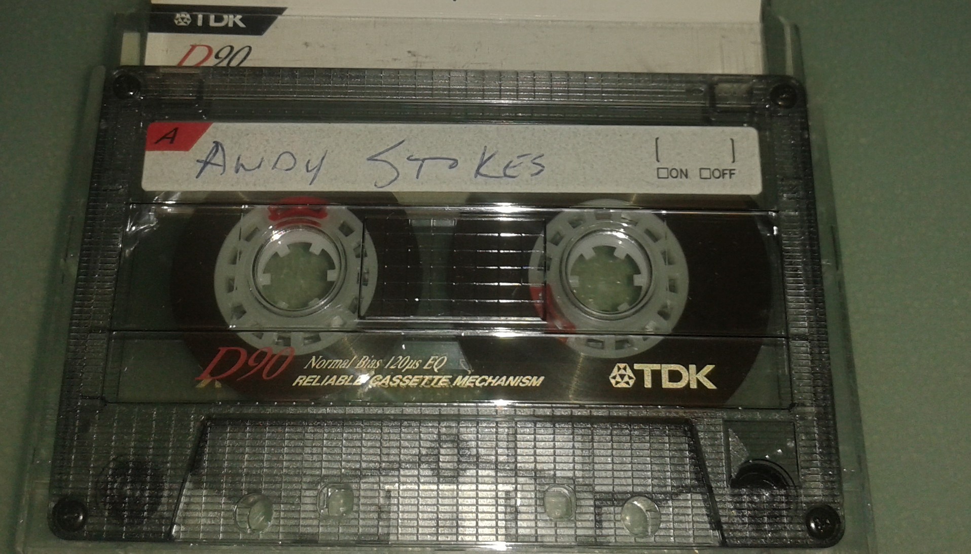 Andy Stokes – Test Of Time (Cassette Unreleased) - Sander Records