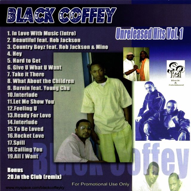 Black Coffey – Unreleased Hits Vol. 1 - Sander Records