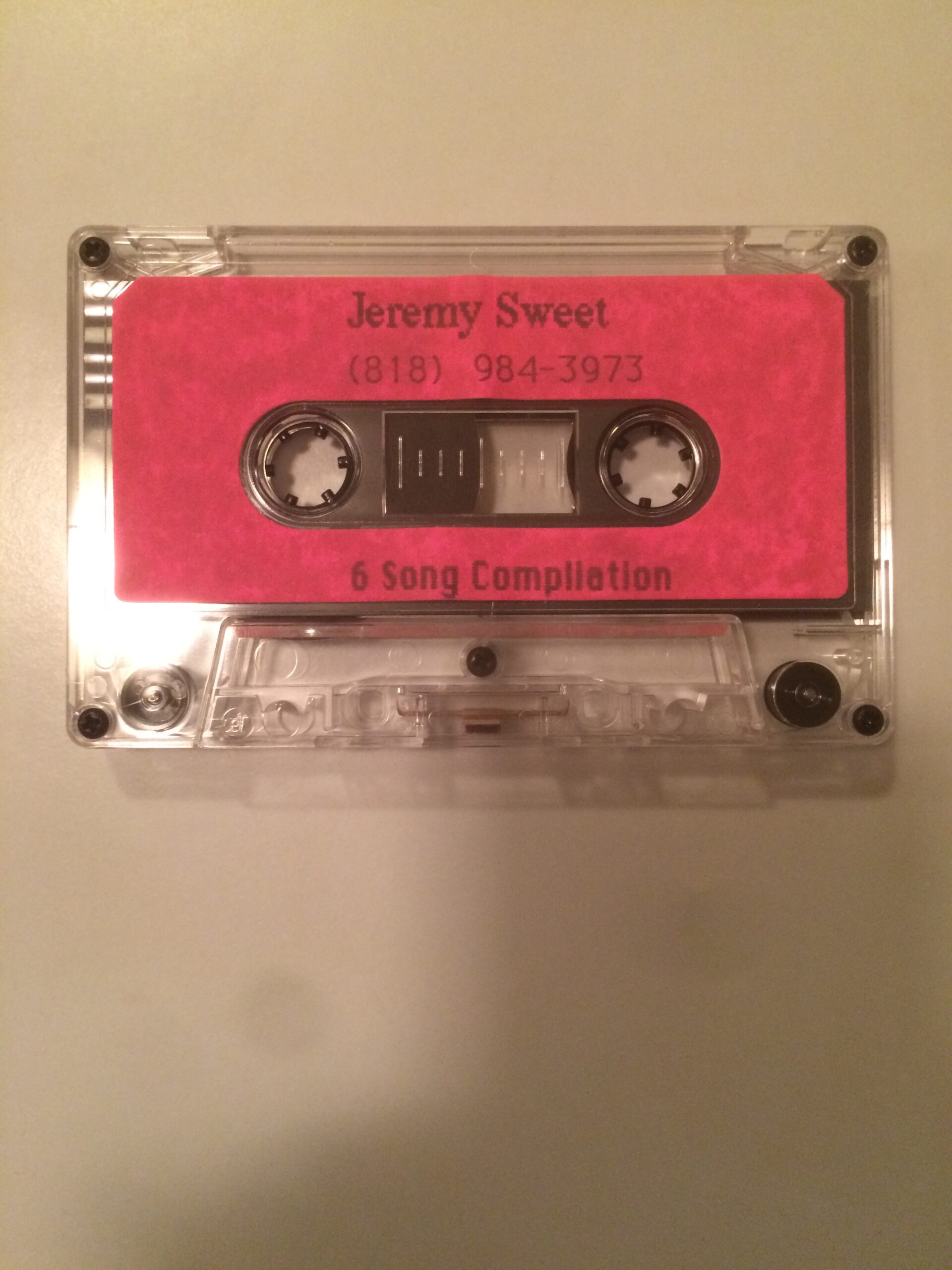 Jeremy Sweet – Breaking Through (Cassette Demo) - Sander Records